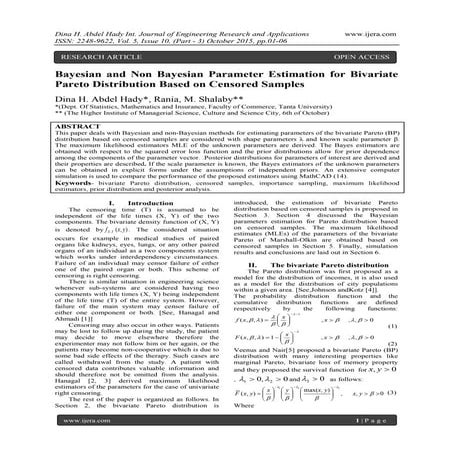Bayesian And Non Bayesian Parameter Estimation For Bivariate Pareto