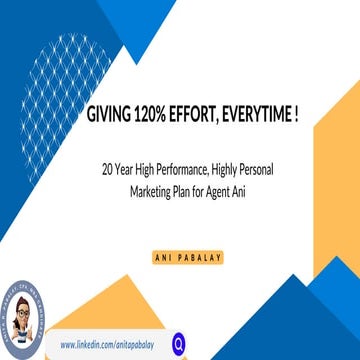 20 Year Highly Personal,High Performance Marketing Plan | PDF