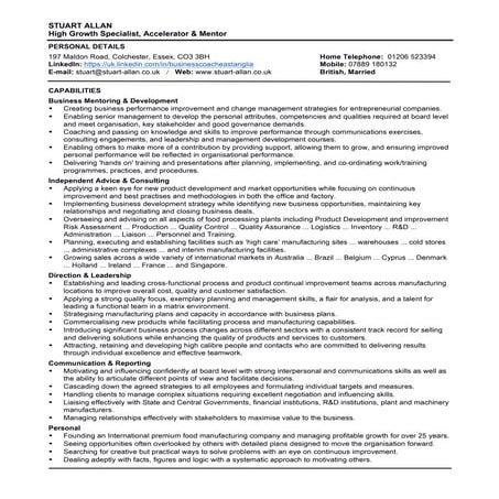 CV - Stuart Allan | PDF