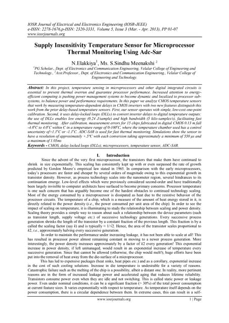 CMOS Temperature Sensor with Programmable Temperature Range for Biomedical Applications | PDF