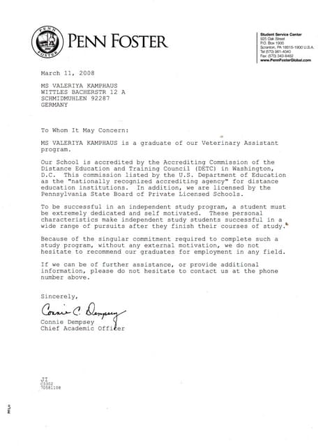 Penn Foster Degree | PDF | Daycare and Pre-School | Parenting