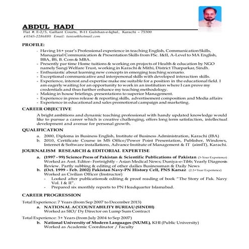 Virdah Resume | DOCX