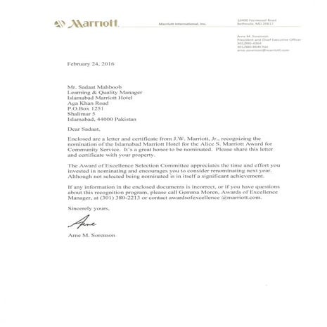 recognition letter 5 | PDF