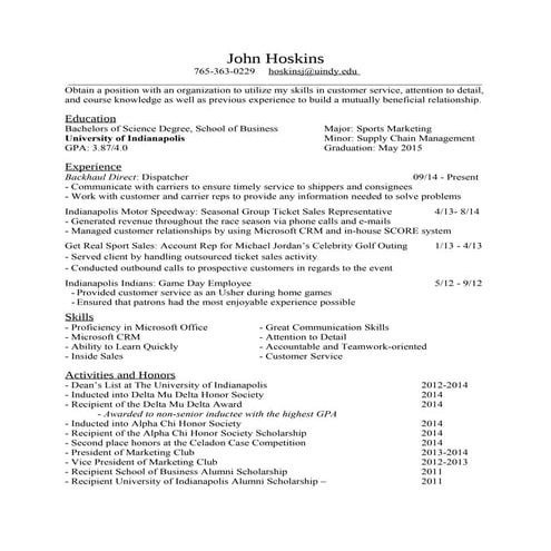 Resume | DOCX