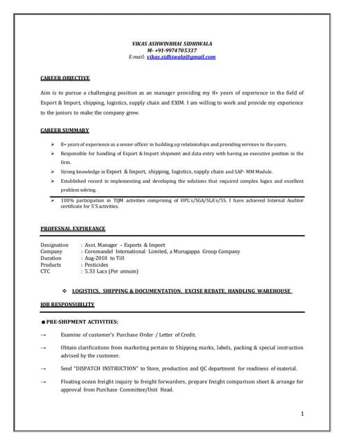 patrick cv | DOCX