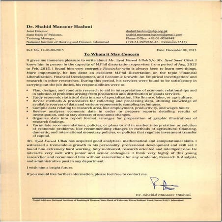 Researcher. Experience Certificate | PDF