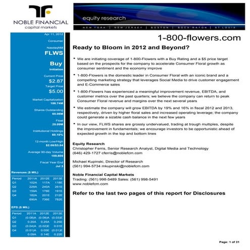 FLWS Initiation | PDF