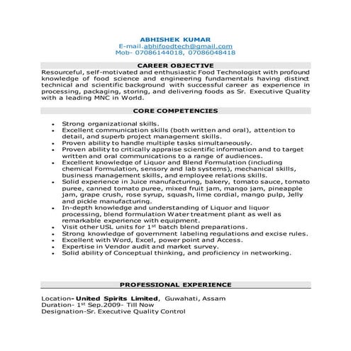 ABHISHEK KUMAR RESUME | DOCX