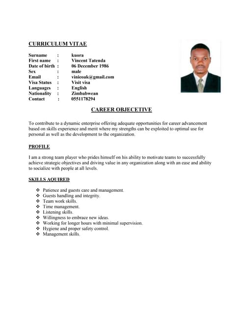 CURRICULUM VITAE updated | DOC