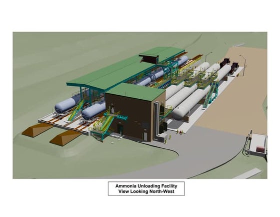 Ammonia Unloading Facility - south | PPT