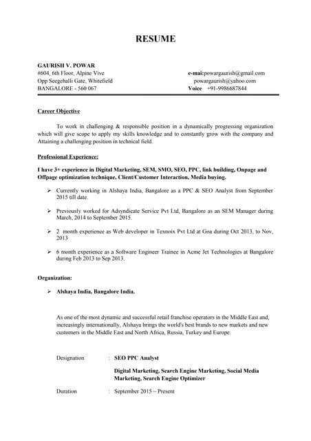 Brad Harris Resume 2019 | DOCX