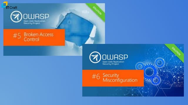 Owasp Top 10 Vulnerabilities A5 Broken Access Control A6 Security