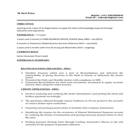 Resume_Devi Priya (1) | DOC