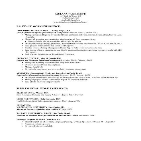 jim resume 2016 | DOCX