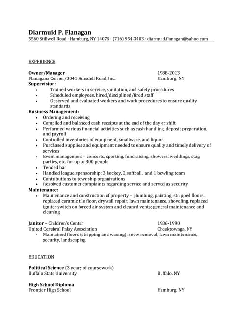 sylvia resume | PDF