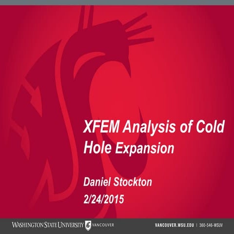 Daniel Stockton - XFEM PRESENTATION | PPT