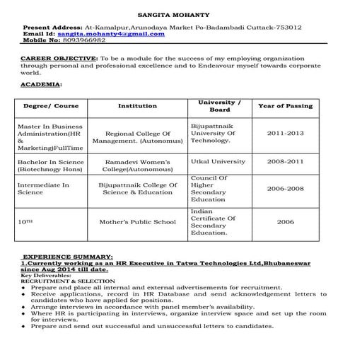 RESUME SANGITA MOHANTY (3) | DOCX