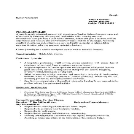 Resume BMS | DOC