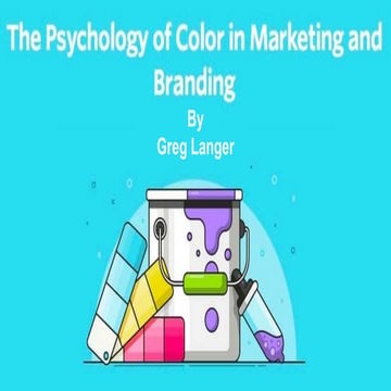 The Psychology of Color in Marketing | PPTX