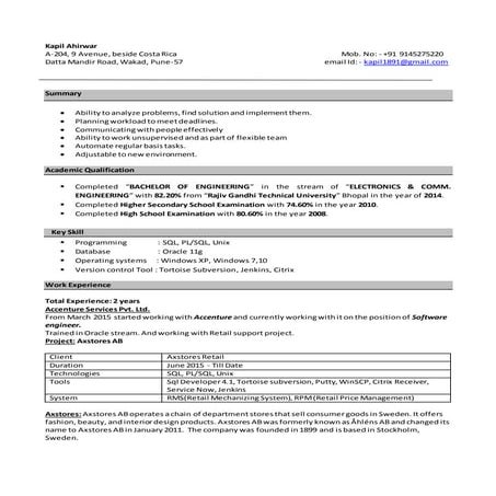 Kapil Resume | DOCX