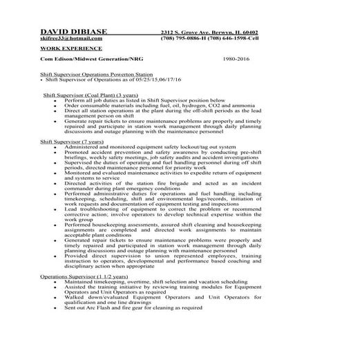 David DiBiase Resume-2 | PDF