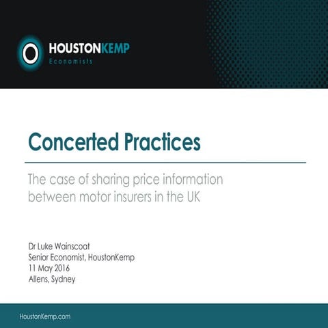 Competitive effect of concerted practices | PDF