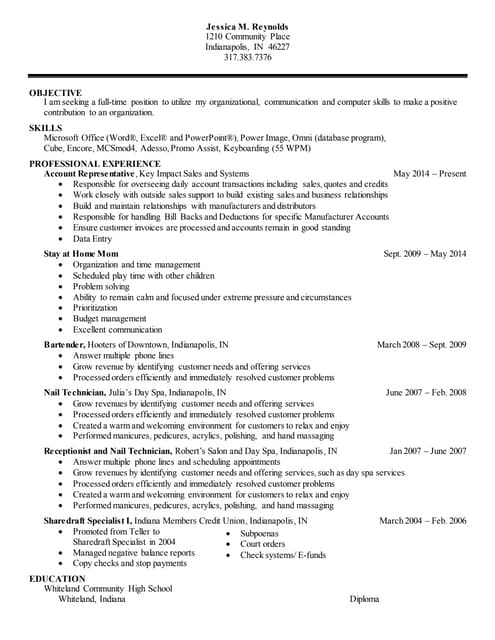 Jill resume (2) | PDF