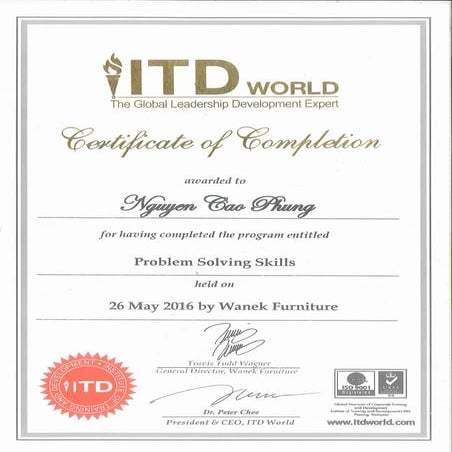 Problem Solving Skill | PDF