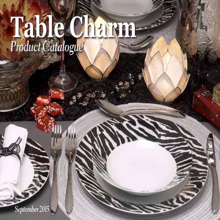 Table Charm changes lives! Change yours today! | PDF