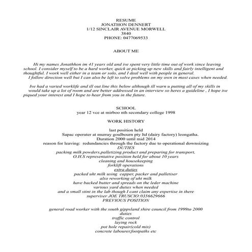 callum mitchell - CV | DOCX