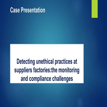 Case Presentation | PPTX