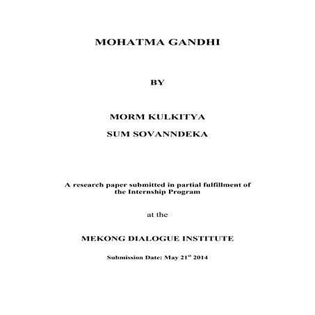 A research paper submitted in partial fulfillment of the Internship ...