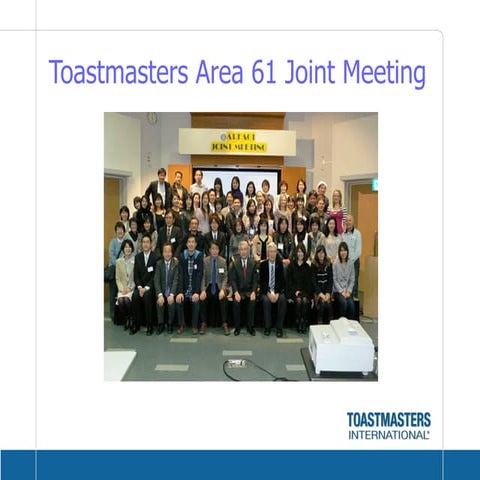 Area 61 Joint Meeting | PPT