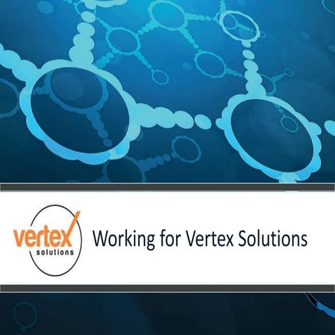 Working for Vertex Solutions | PPSX