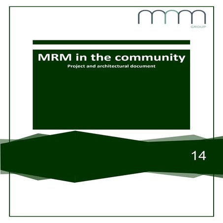 MRM in the community - proposal revised 4 June 2014 - thumbnail version ...
