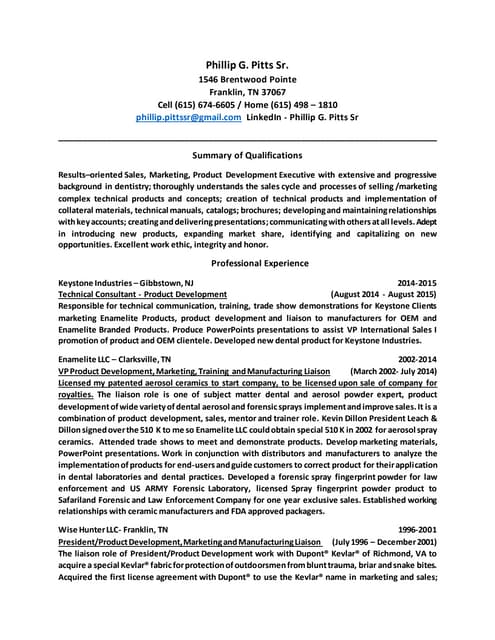 steve resume 2015 | DOCX