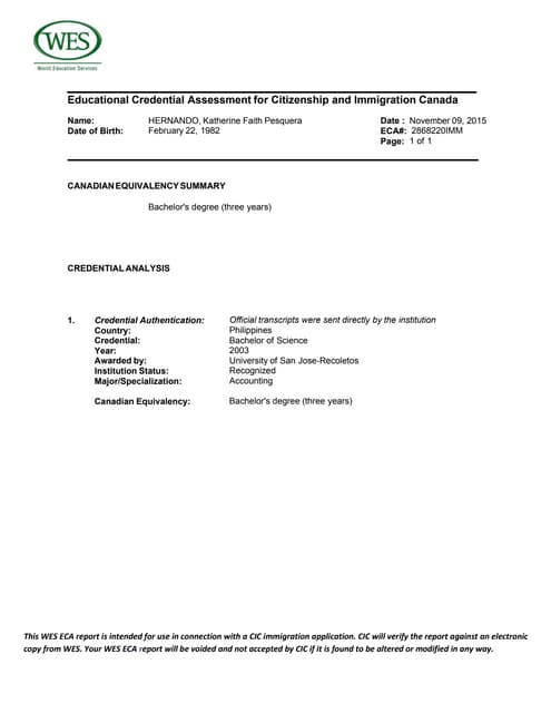 MBBS-Credential Evaluation-WES | PDF