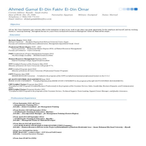 Ahmed Gamal El-Din | PDF