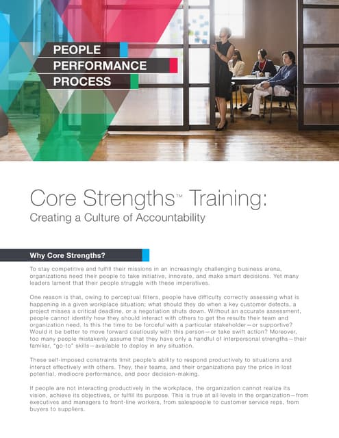 SMART Strength Deployment Inventory (SDI) Workshops | PPTX