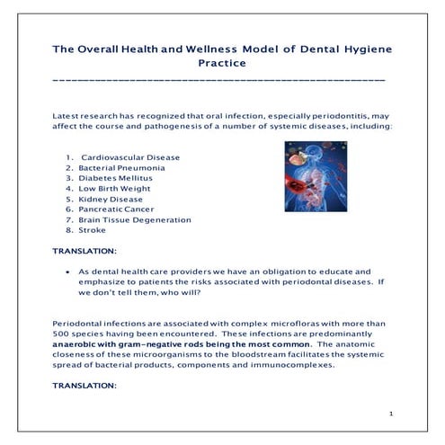 Oral hygiene instructions | PPTX