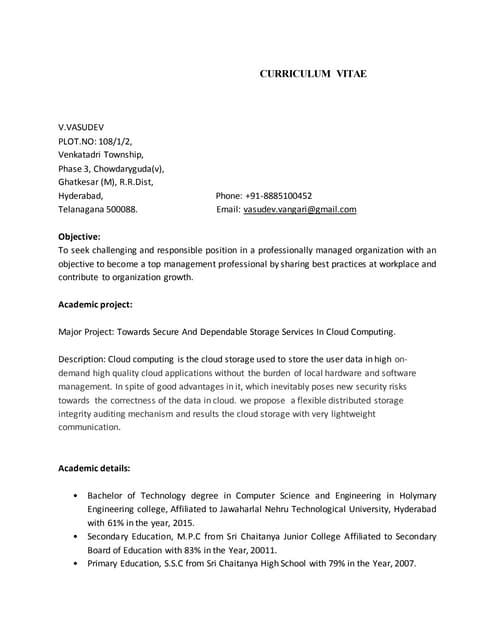company RESUME (1) | PDF