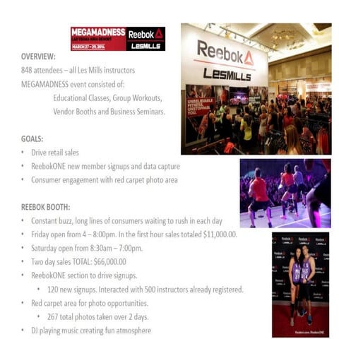 Reebok Les Mills MEGA Event | PPT