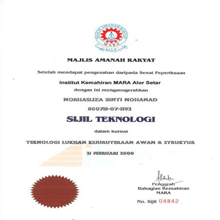 sijil teknologi ikm | PDF