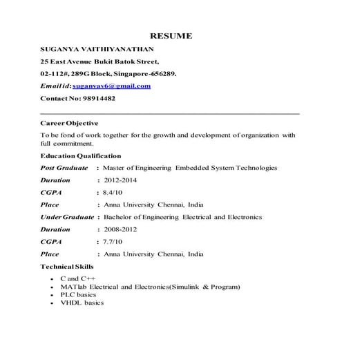 Suman resume | DOC