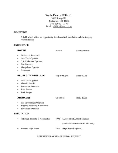 toms resume 2016 | PDF | Technology & Computing