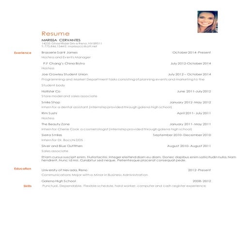 Resume2.0 | DOCX