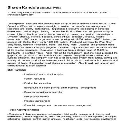 shawn resume final 2 | DOCX