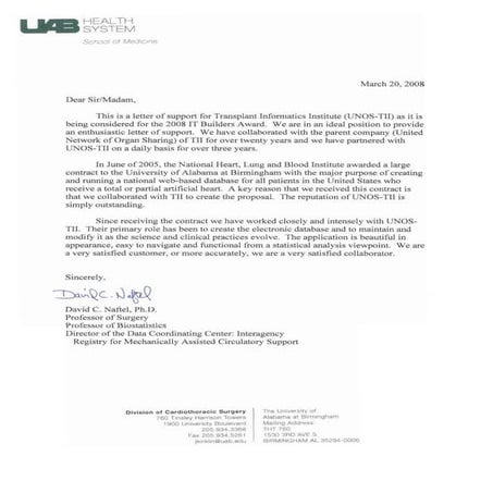 UAB recommendation 3-08 | PDF