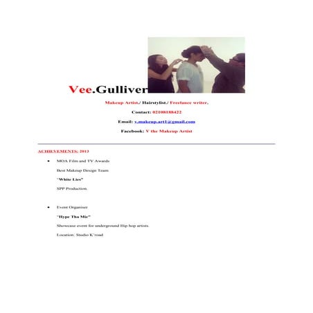 UPdated CV 2015. VEExx | DOC