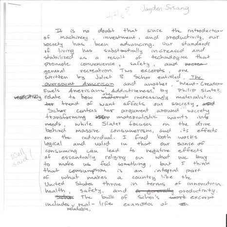 Student Sample | PDF